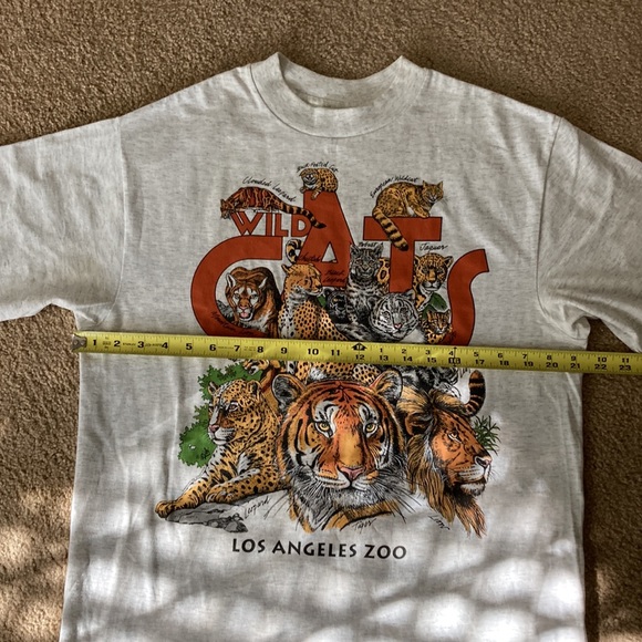 Harborside Graphics | Tops | Los Angeles Zoo T Shirt Gray With Zoo ...